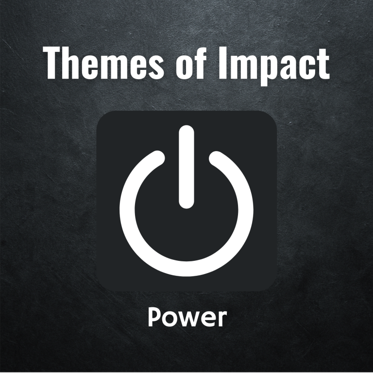 Themes of Impact: Power and Control - Tactics Total Wellness